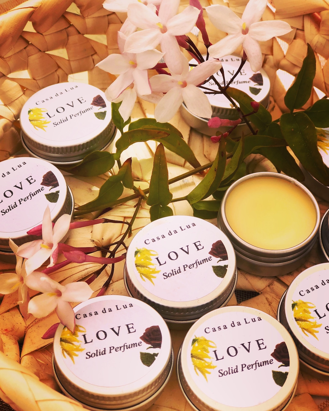Self LOVE Solid PERFUME, AFRODISIAC Aromatherapy Perfume, Rose & Ylang ...
