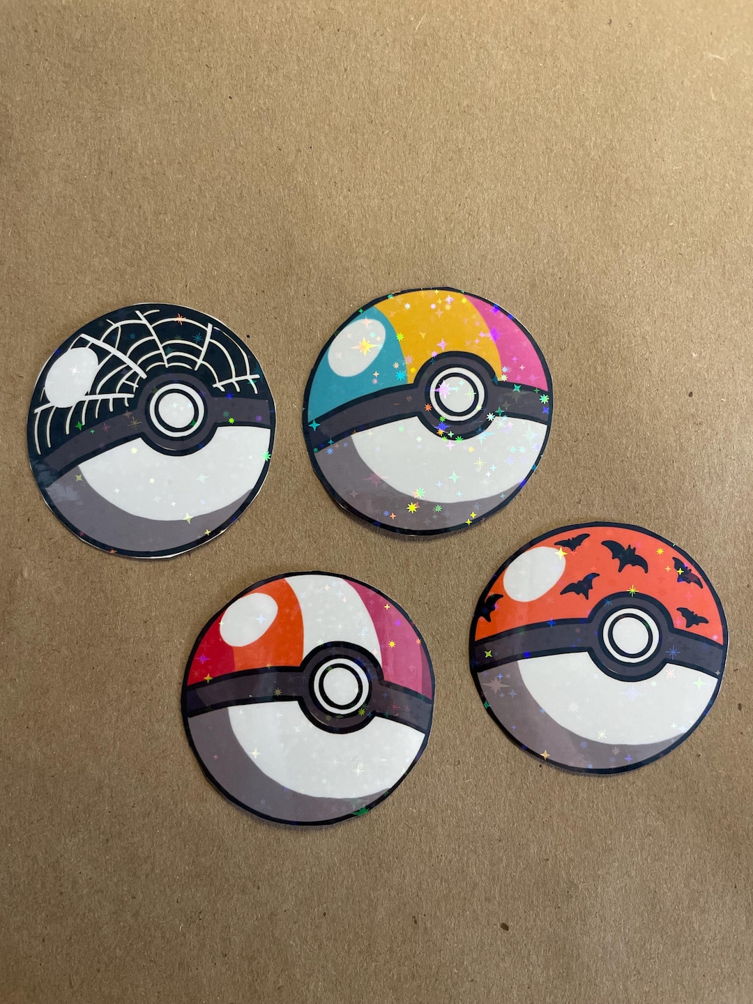 Laminated Vinyl Stickers: Anime Series, Holographic - Etsy