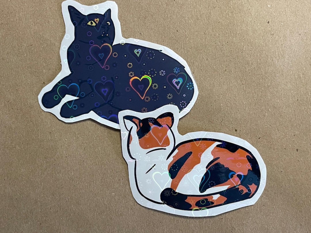 Laminated Vinyl Stickers: Creature Series, Holographic - Etsy