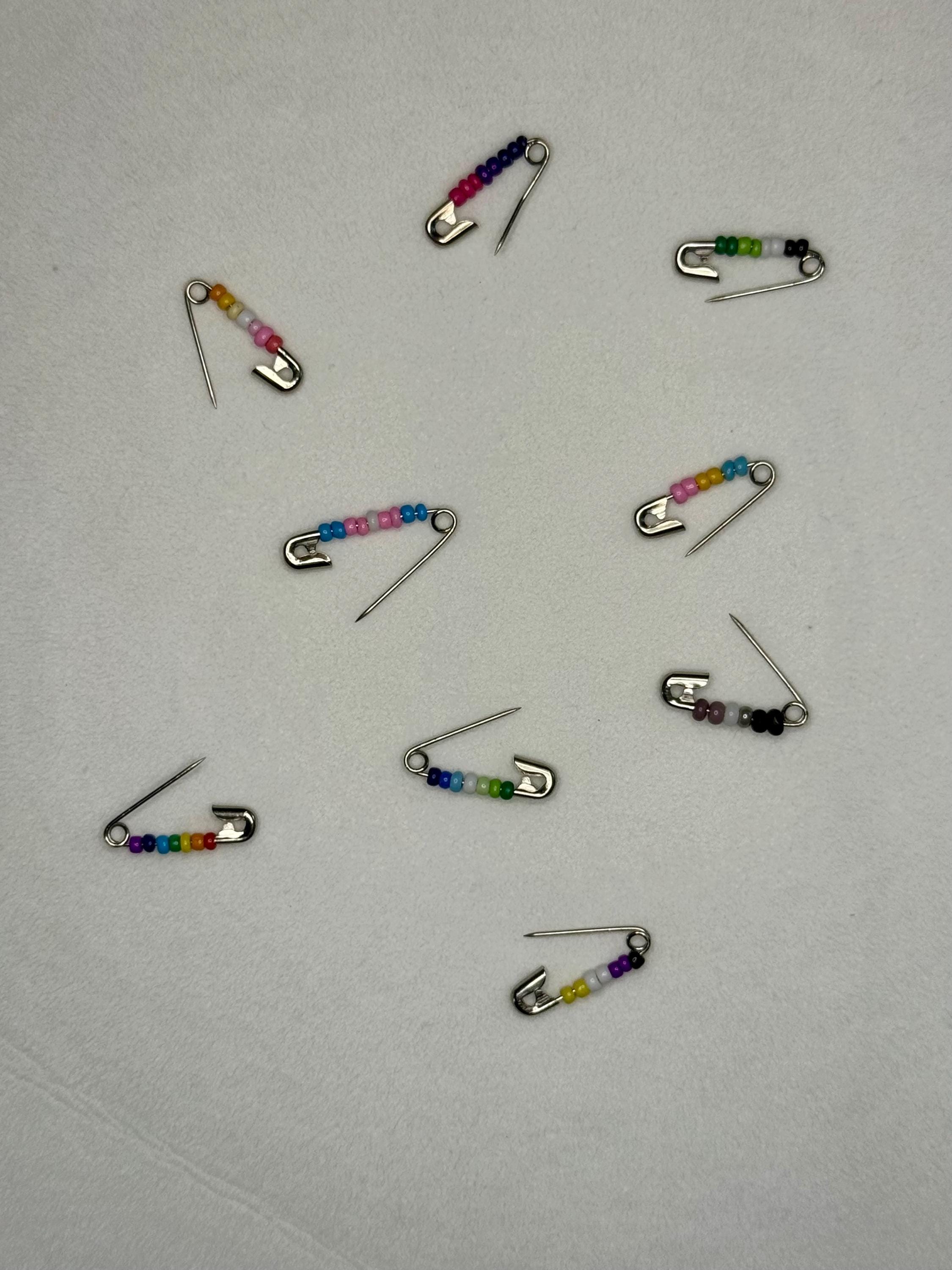 Minimalist PRIDE Pin, .75inch Safety Pin - Etsy