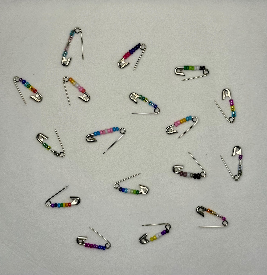 Minimalist PRIDE Pin, .75inch Safety Pin - Etsy