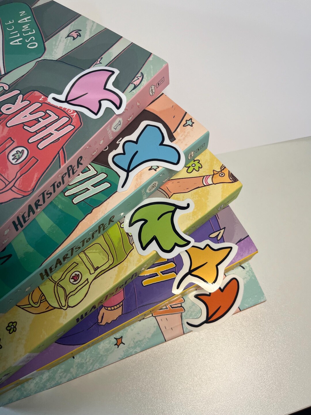 Heartstopper Inspired Stickers, Laminated Vinyl Stickers 5pk, Vol.1 ...