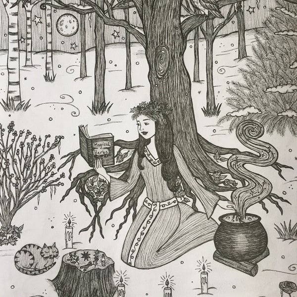 Wiccan Art - Etsy Canada