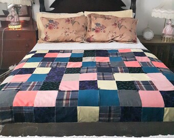 Patchwork quilt | Etsy