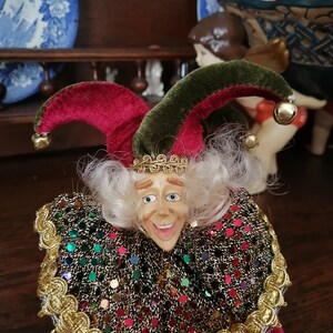 Vintage Sequin Elf Figurine, Christmas Decor, Holiday Character - Etsy