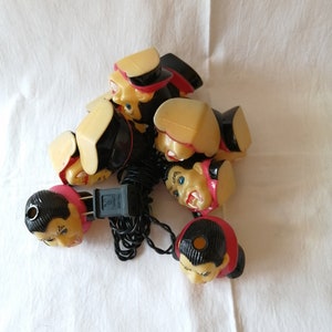 Vtg-halloween Dracula Light Garland, Vampire Lights, Haloween Retro ...