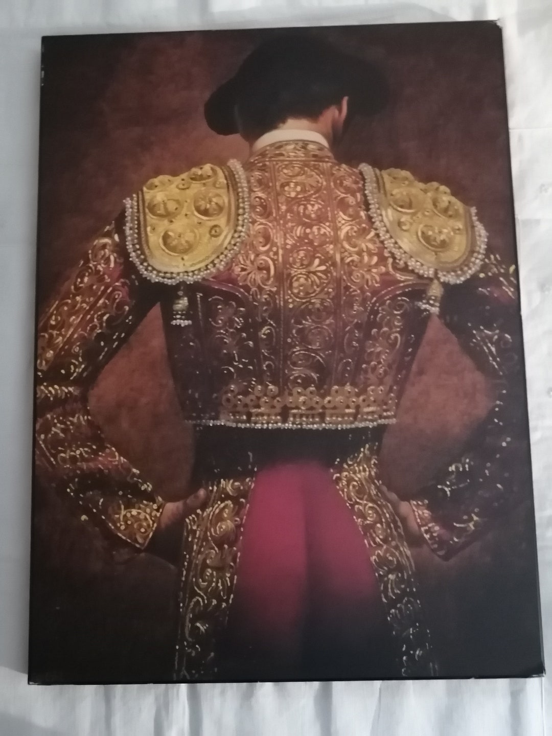 VTG Spanish Toreador Matador Wall Hanging Mid-century Art, Bull Fighter ...