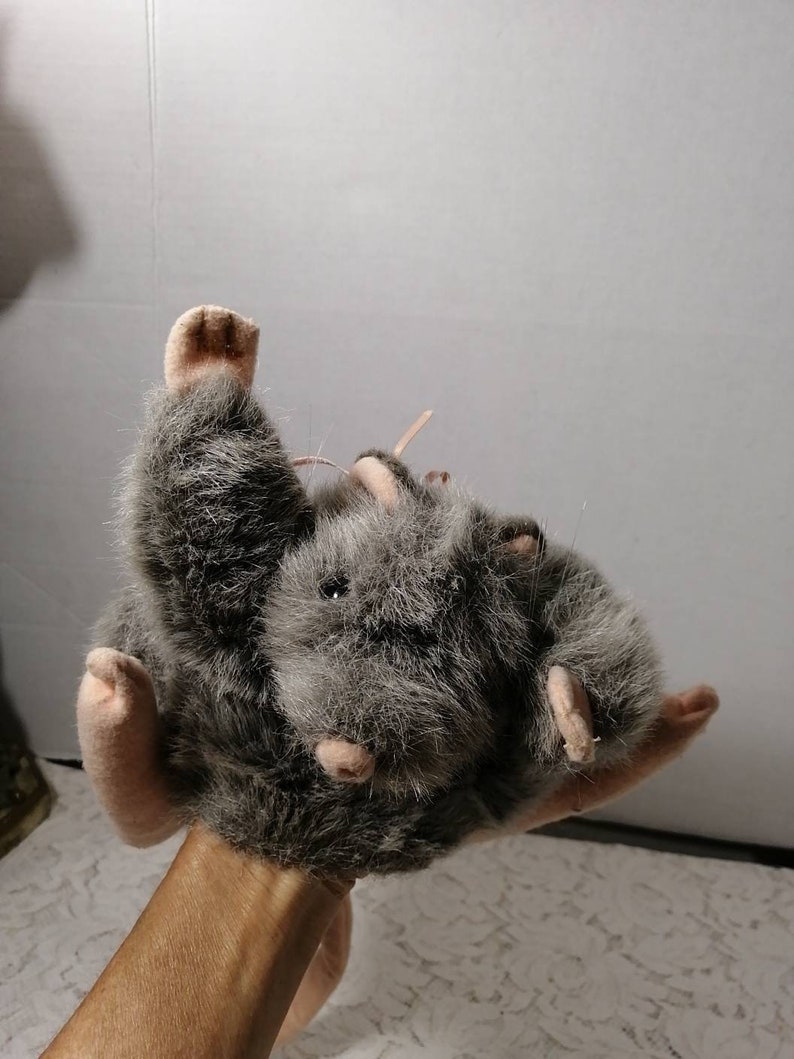 Vintage Stuffed Puppet Mouse Hand Glove Puppet Plush Stuffed - Etsy