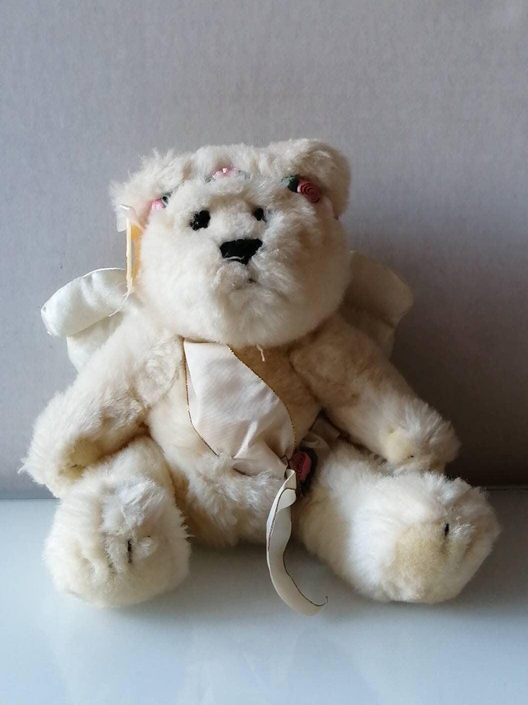 Heritage Collection Teddy Bear & Wings, Angel Doll, Collectors Teddy ...