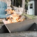 Large Hot Rolled Steel Fire Pit - Etsy