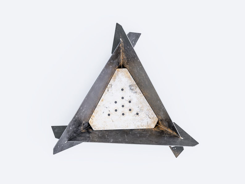 Large Hot Rolled Steel Fire Pit - Etsy