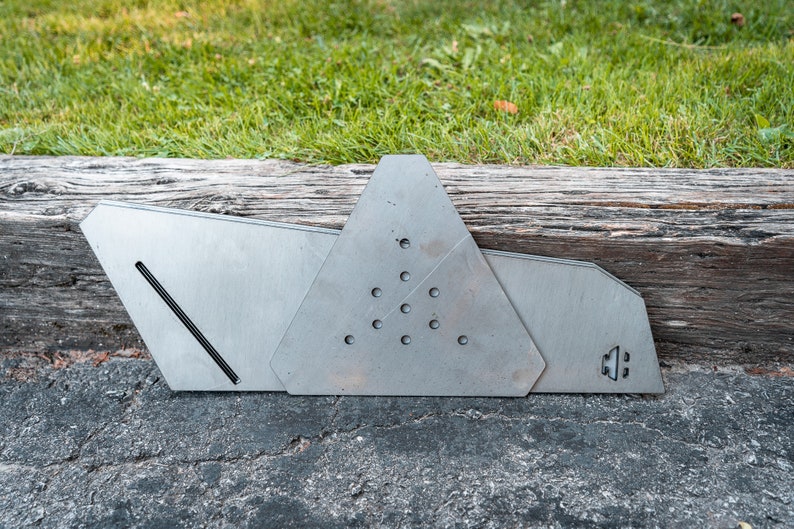 Medium Hot Rolled Steel Fire Pit - Etsy