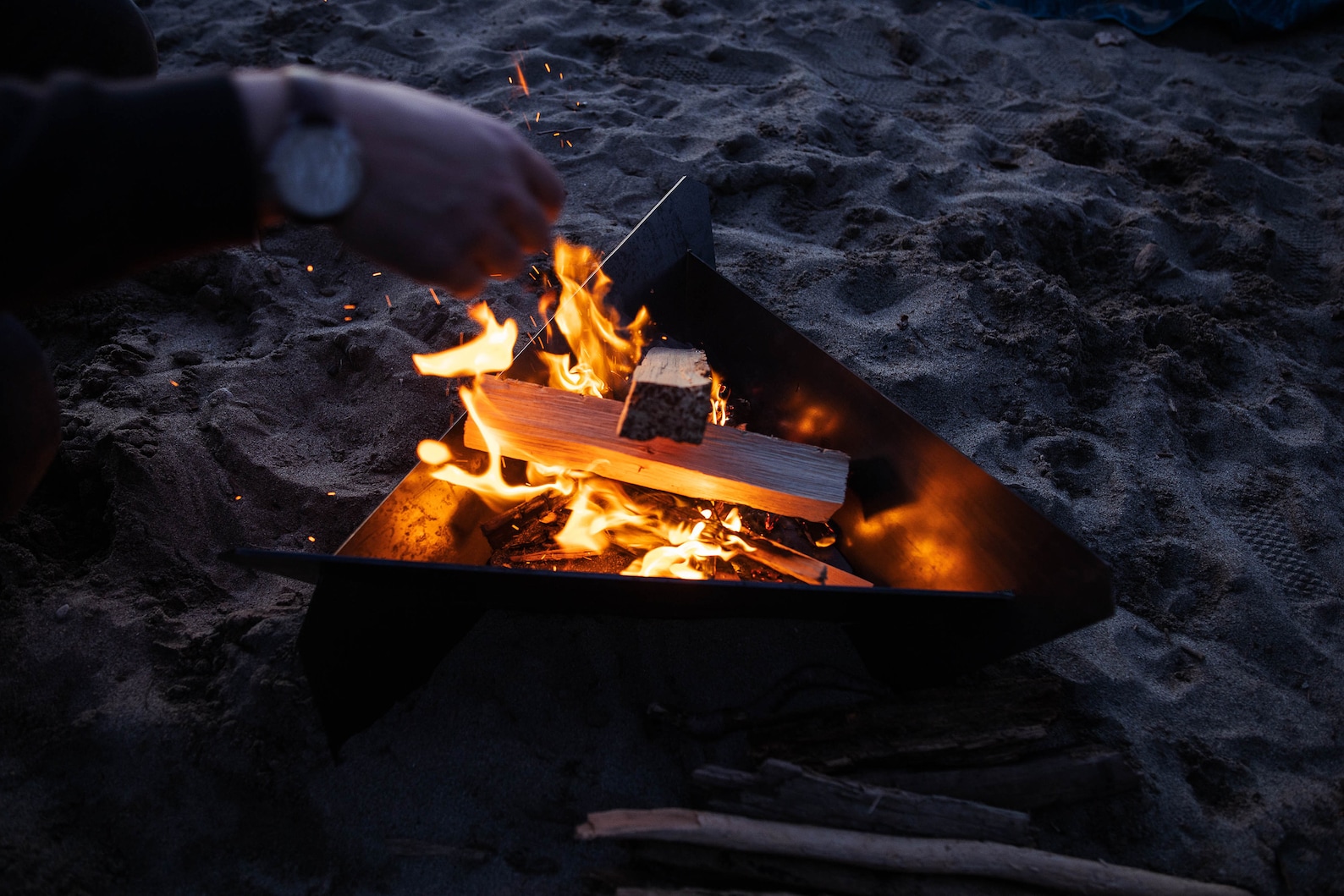 Medium Hot Rolled Steel Fire Pit - Etsy