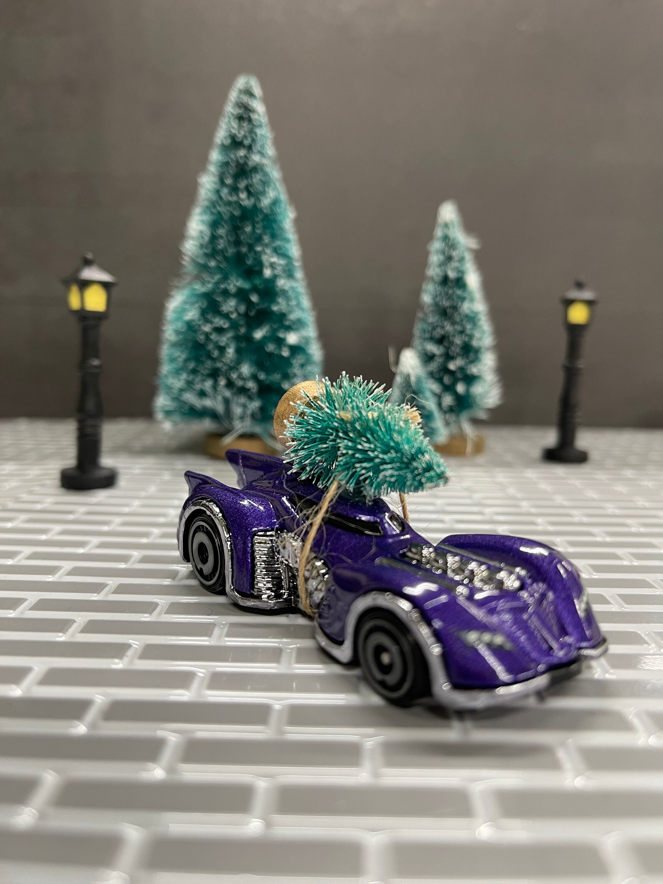 Batman Metallic Purple Batmobile From the Comics Series - Etsy