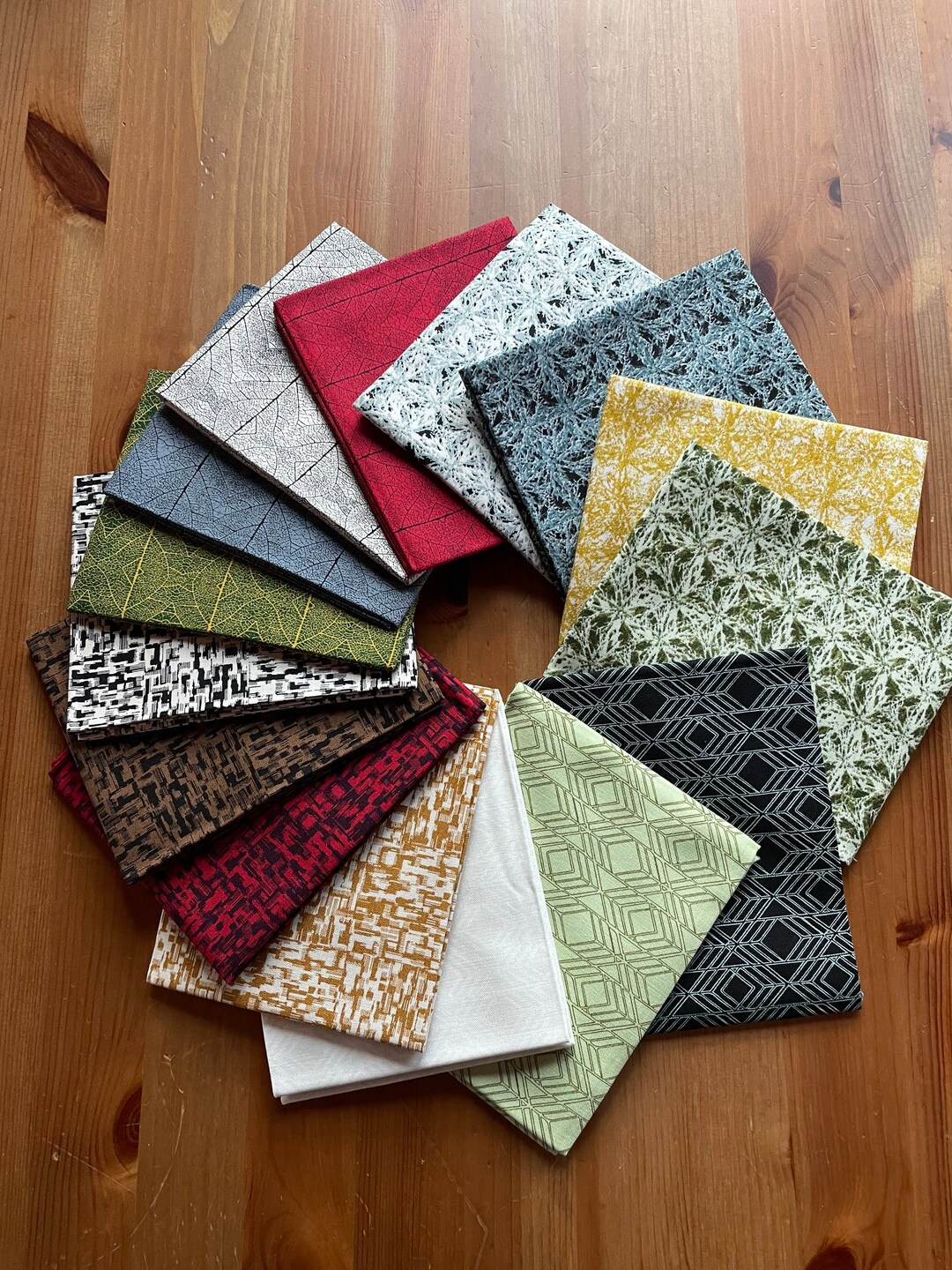 Leaf by Dale Allen-rowse for Windham Fabrics Fat Quarter Bundle B - Etsy