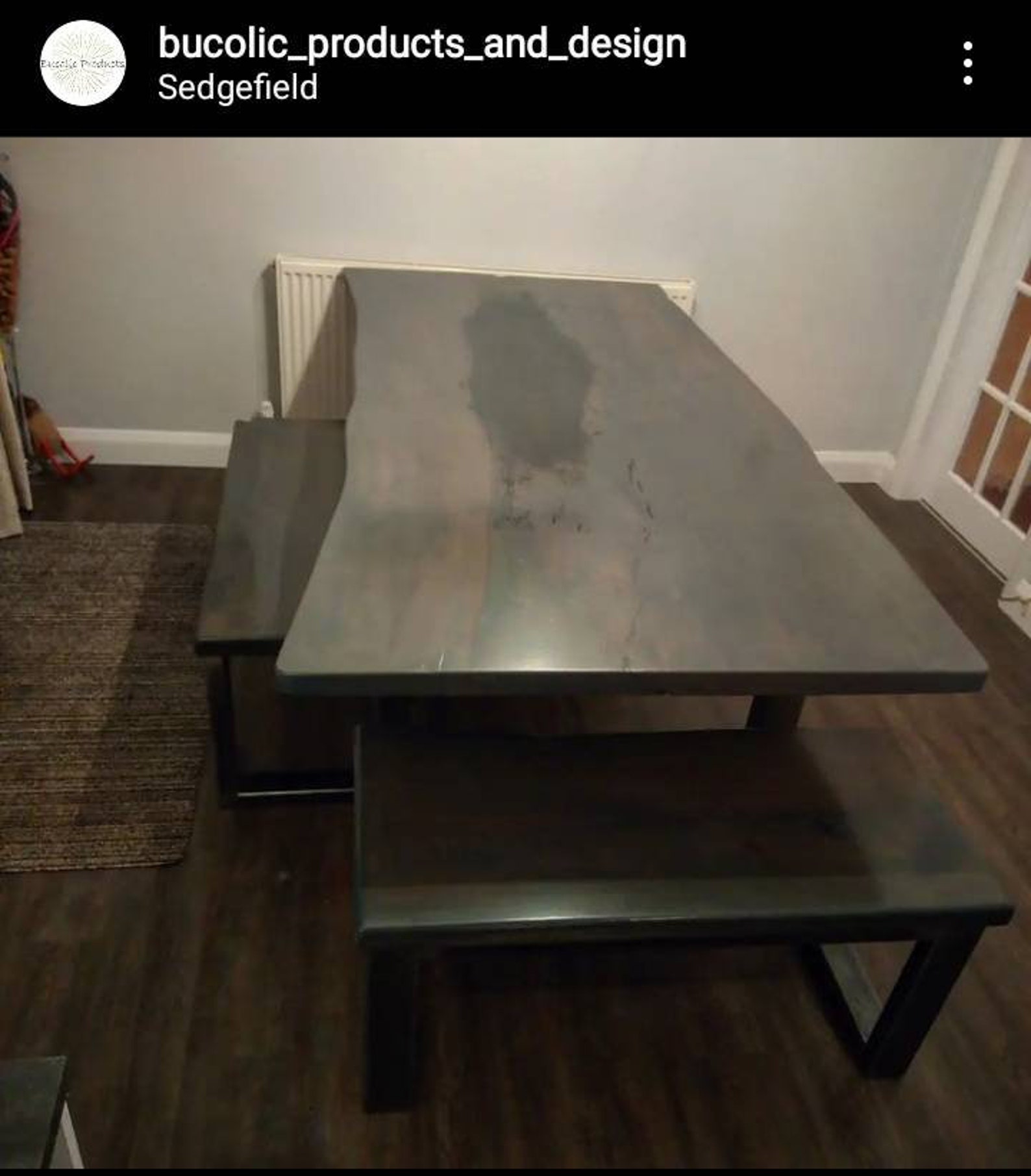 Large Dining Table, Designed and Built to Custom Specifications. This ...