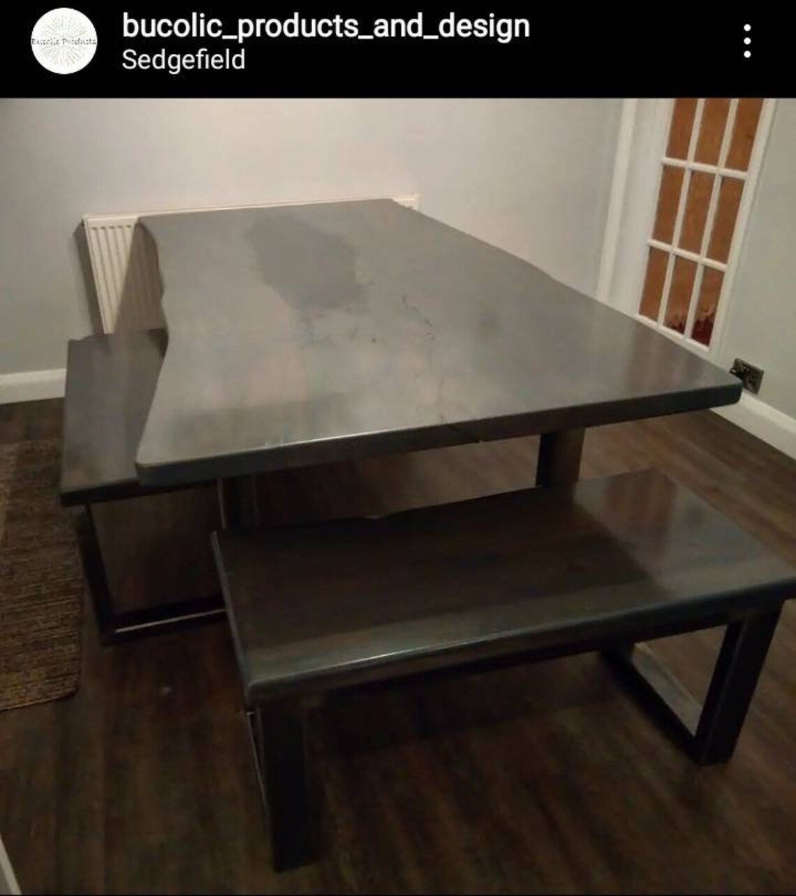 Large Dining Table Designed and Built to Custom - Etsy UK