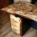Home Office Desk With Live Edge Drawers Made From Solid Sustainable and ...