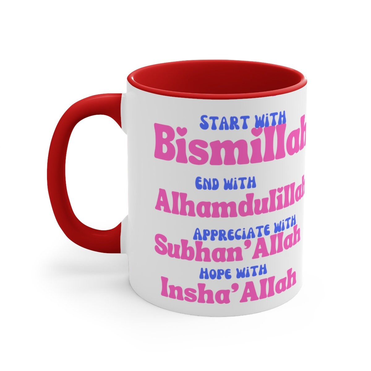 Bismillah Mug Muslim Mug Proud Muslim Mug Ceramic Mug - Etsy