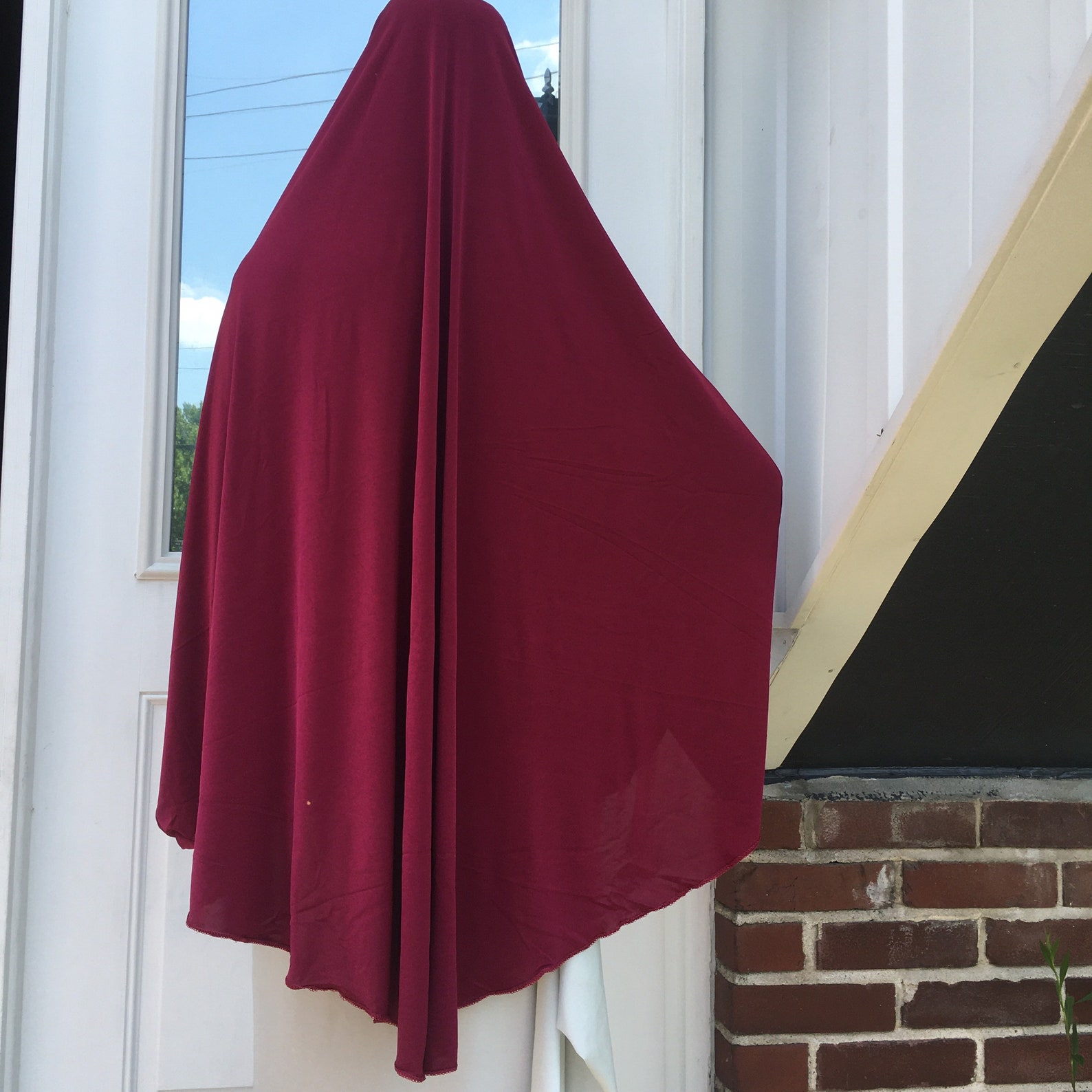 Hijab/niqab Convertible Khimar to Nikab Hijab Ready Hijab Jilbab Muslim ...