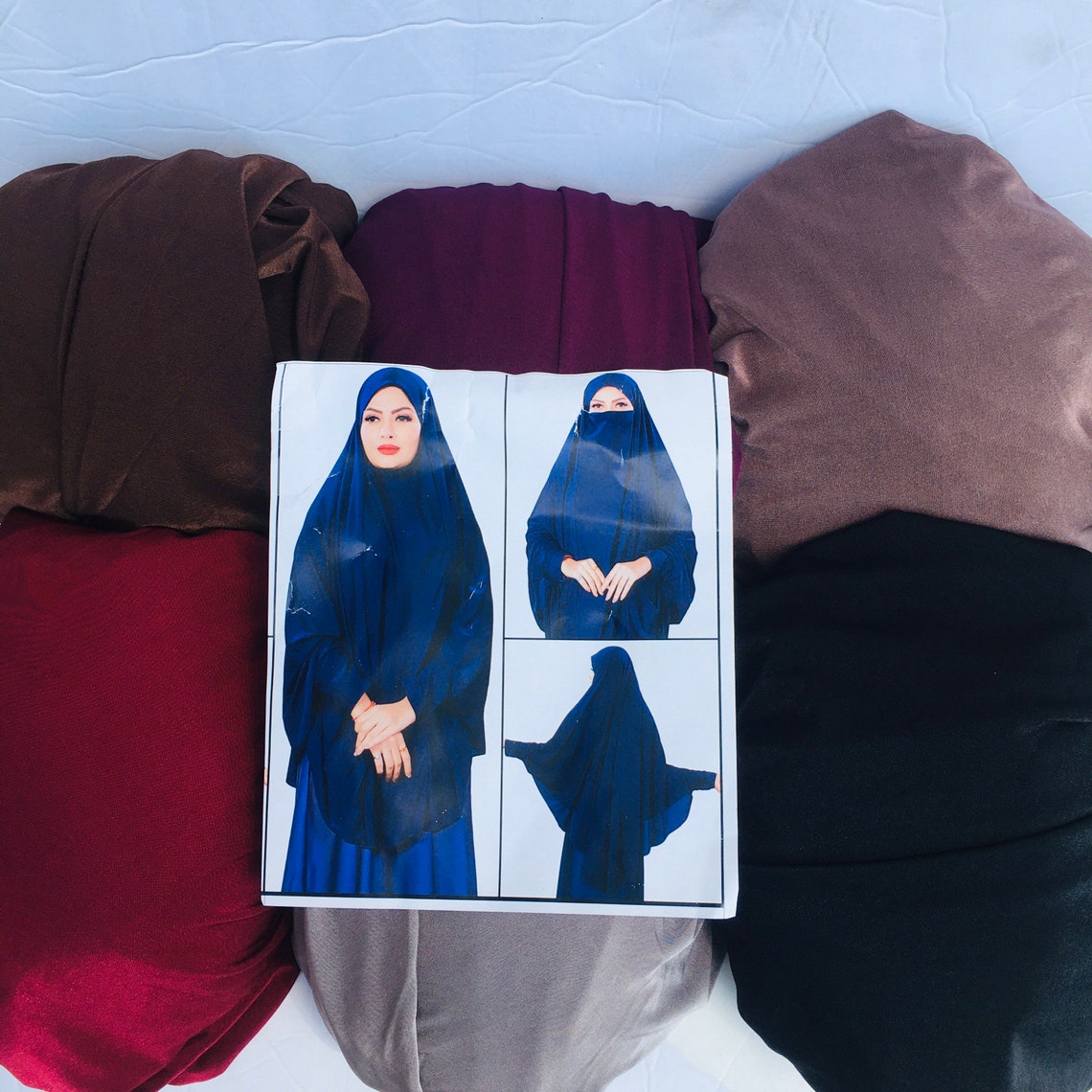 Hijab/niqab Convertible Khimar to Nikab Hijab Ready Hijab - Etsy