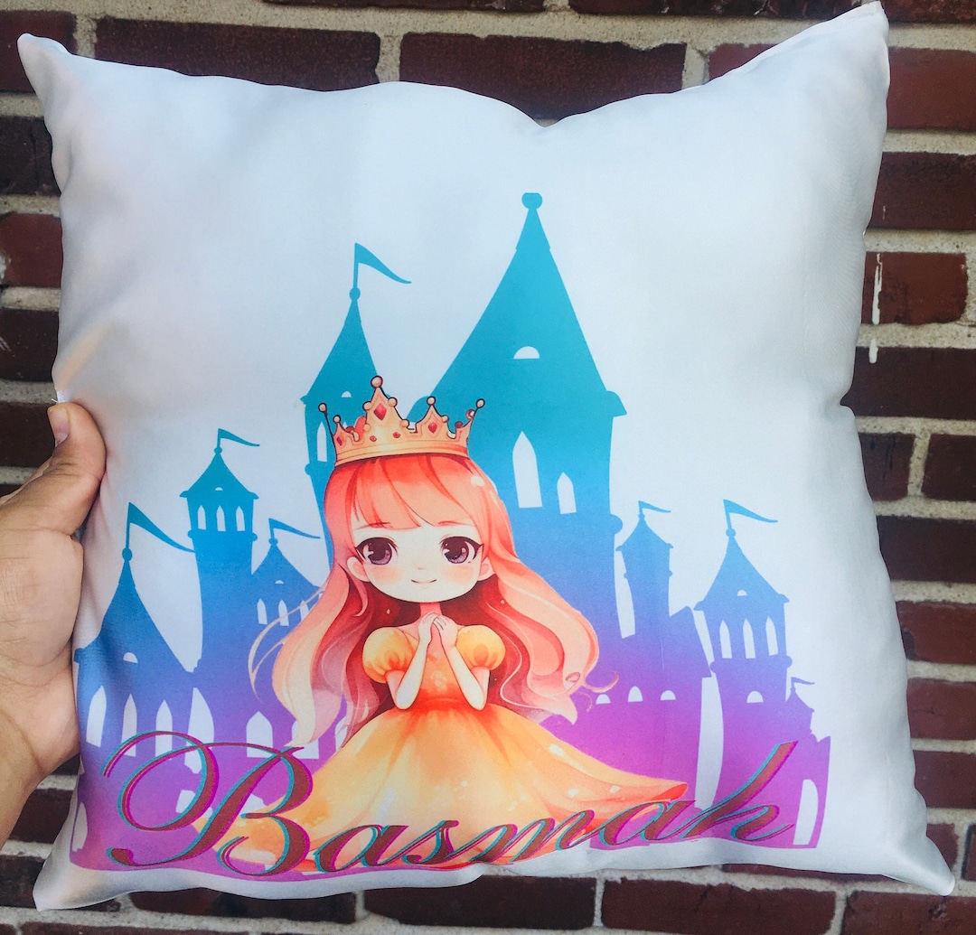 Toddlers Pillow, Girls Pillows Princess Pillow Pink Pillow Girls Room ...