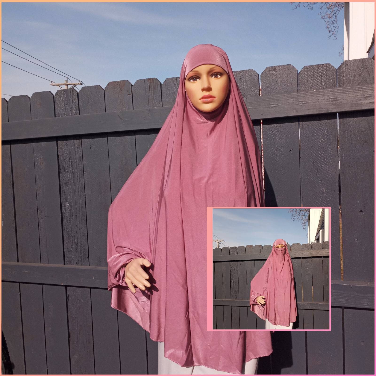 Instant Jersey Hijab, Ready to Wear Hijab, Hijab Gift, Hijab Niqab ...