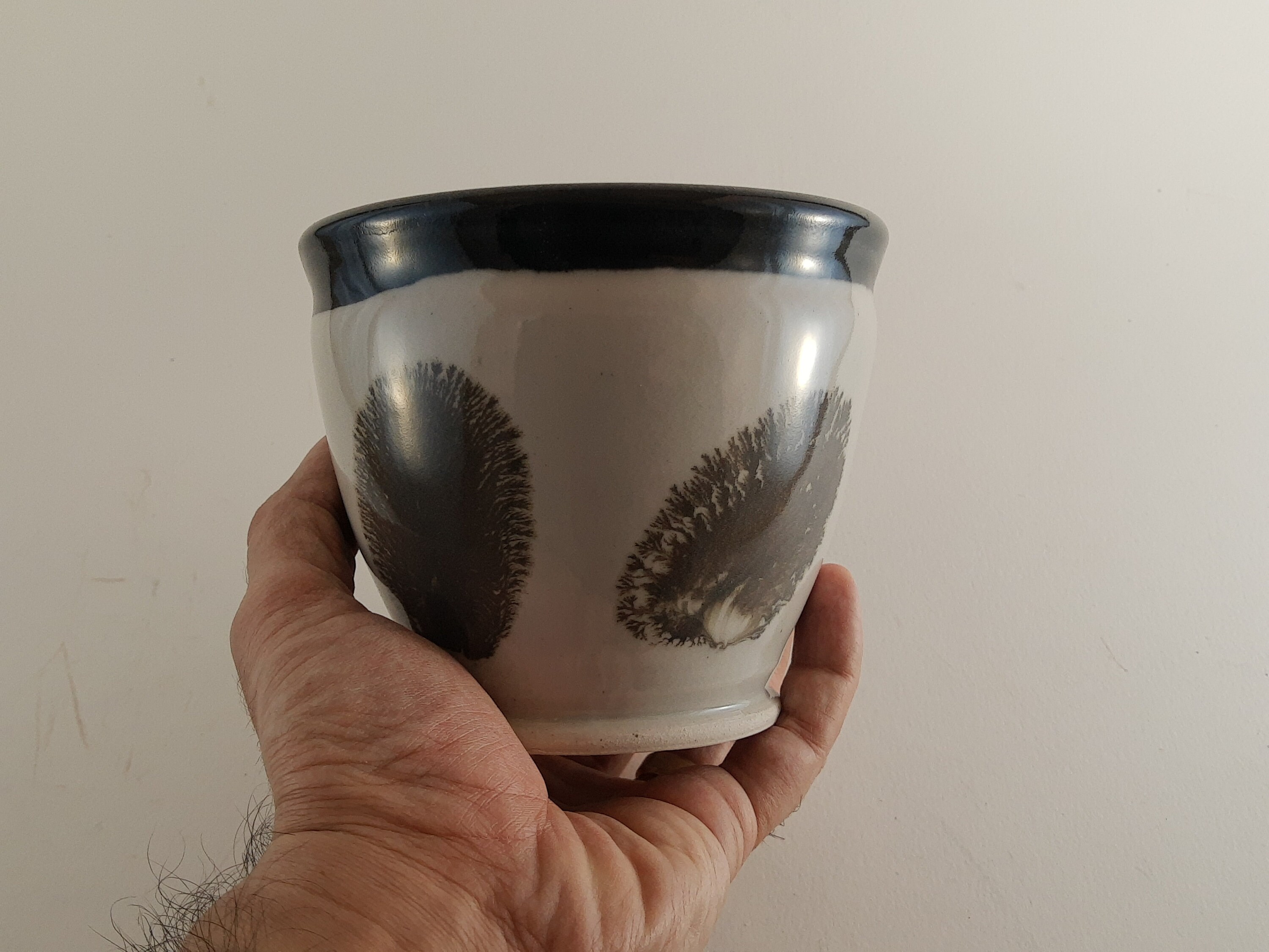 Mocha Diffusion Small Ceramic Pot Pottery Vase | Etsy