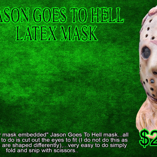 Jason Goes to Hell Cosplay - Etsy