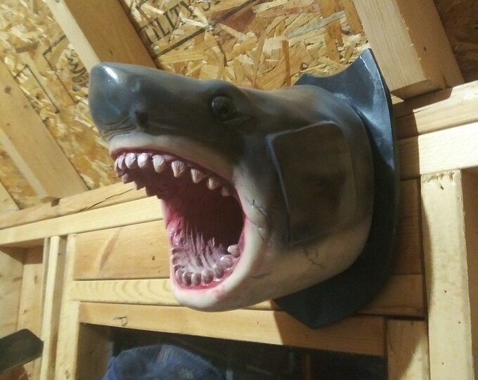 Great White Shark Head Wallhanger (READY TO SHIP) - Etsy