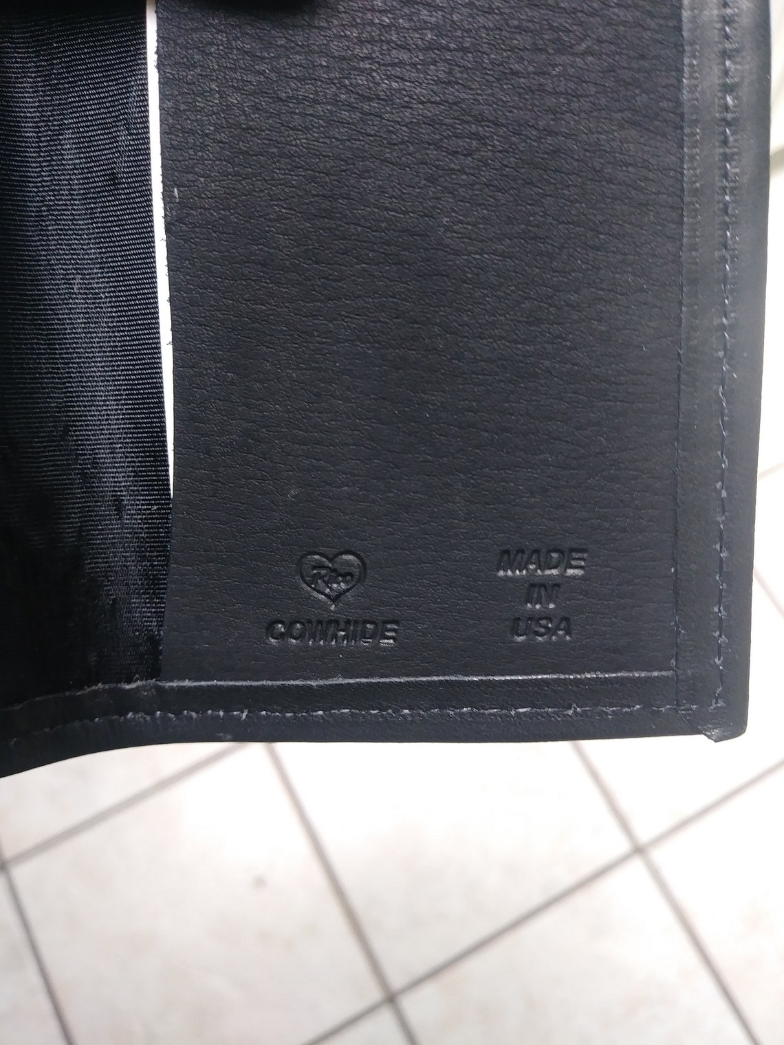 Houston Rockets Sports Trifold Wallet Leather Cowhide Wallet Old Logo ...