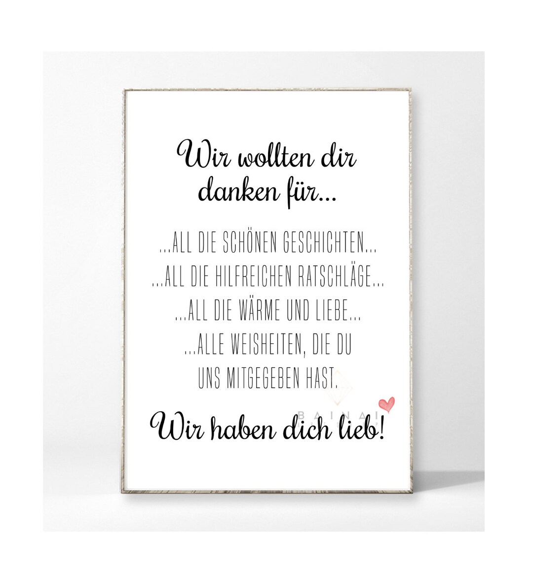 BESTE OMA / MUTTI 2 Kunstdruck Poster Bild Typografie Geschenk - Etsy