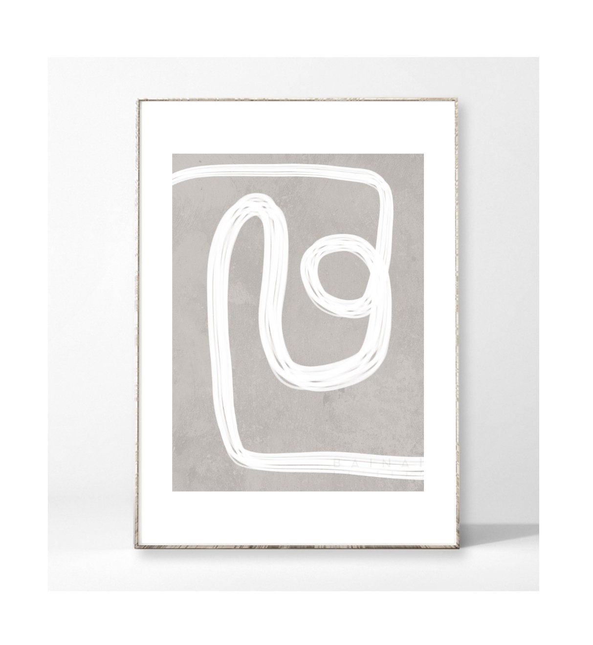 EMA Art Print Poster Image Geometry Pattern Minimalism - Etsy UK