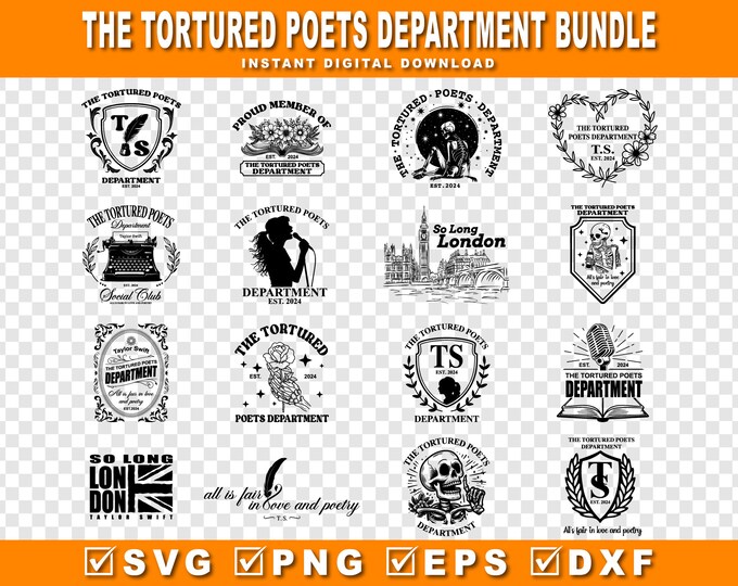 TTPD Transparent Logo - Etsy