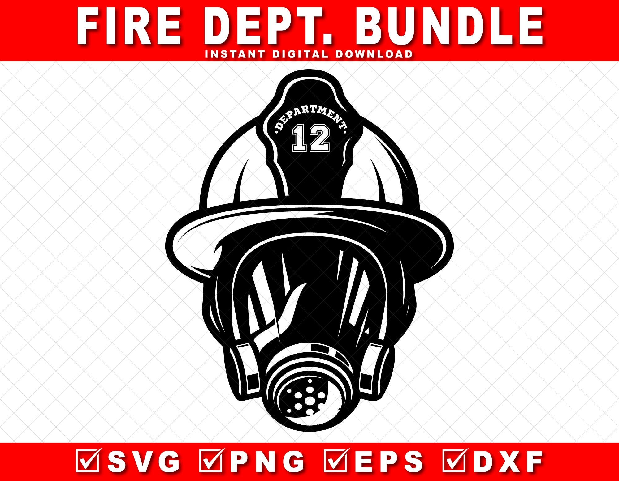 18 Fire Department Digital Download SVG PNG Eps Dxf Cut Files ...