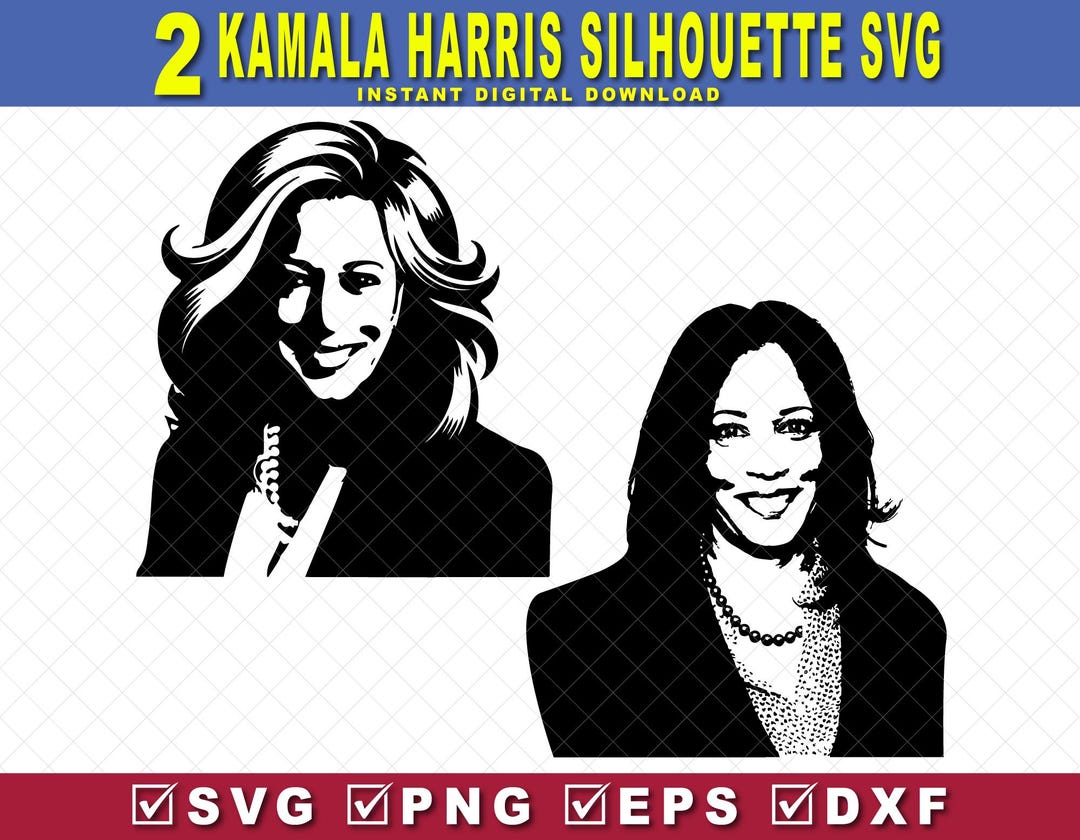 Buy Kamala Harris SVG, Kamala Harris Png, Kamala Harris Clipart, Kamala ...