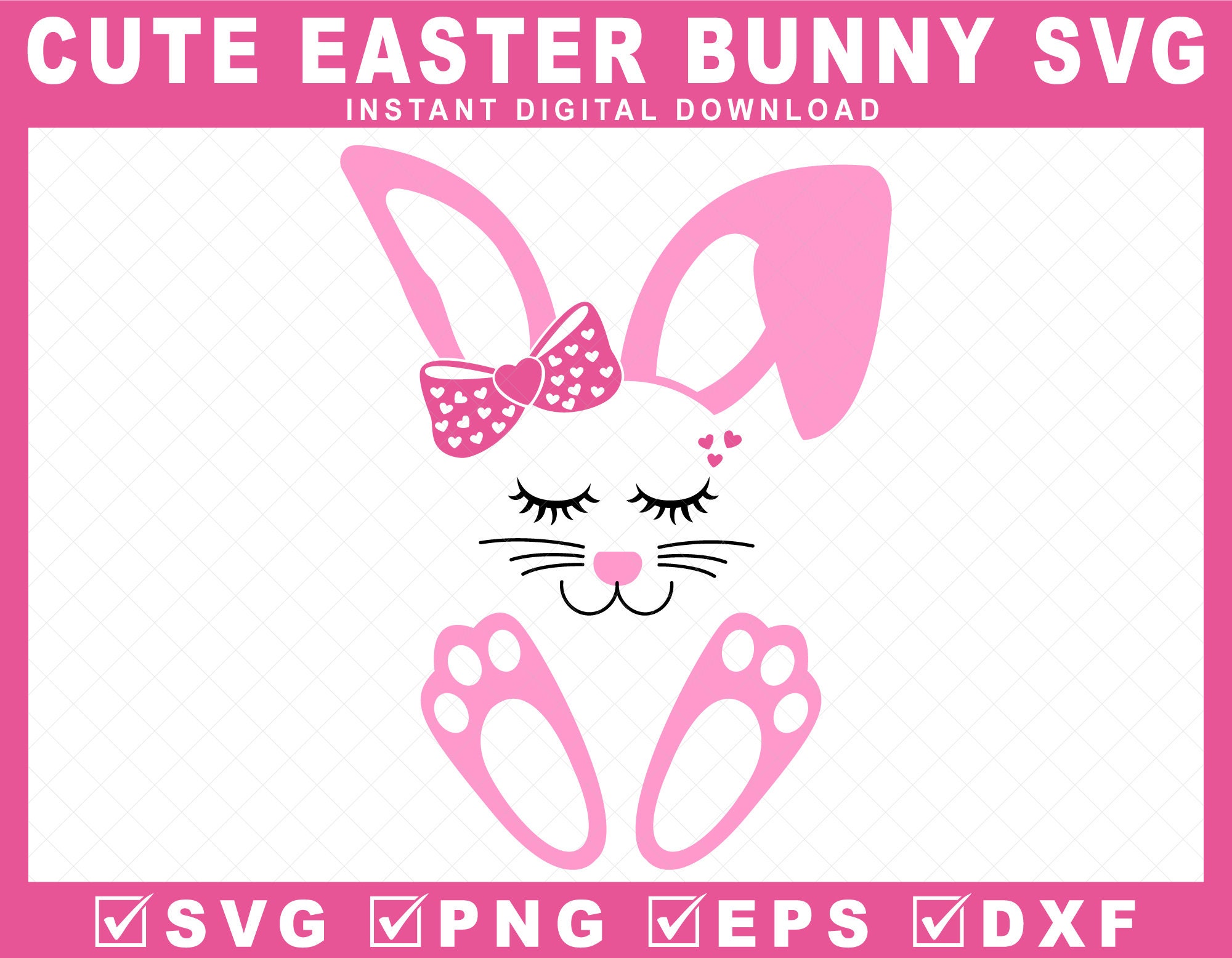 Girls First Easter SVG, Girls First Easter SVG, Easter Bunny SVG ...