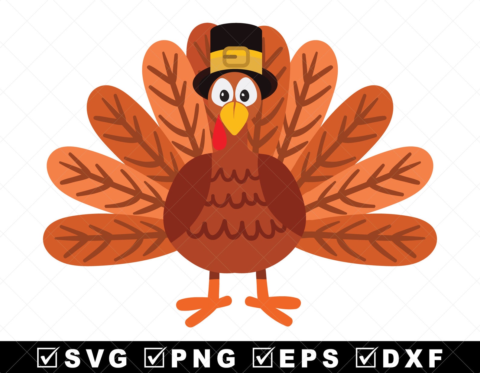 Thanksgiving Turkey SVG Bundle Turkey Face SVG Instant Digital - Etsy