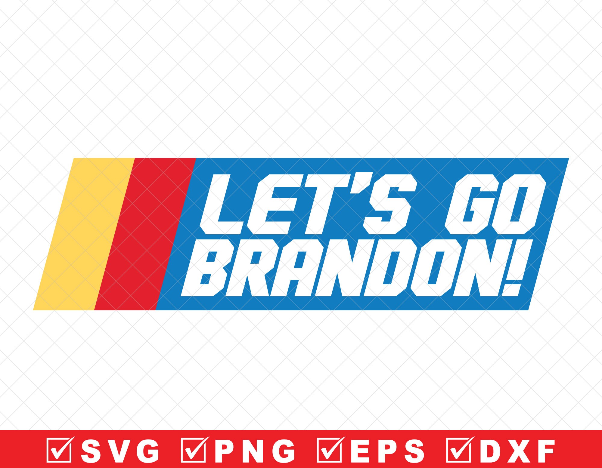 Let's Go Brandon SVG Bundle Lets Go Brandon Nascar Let's Go Brandon FJB ...