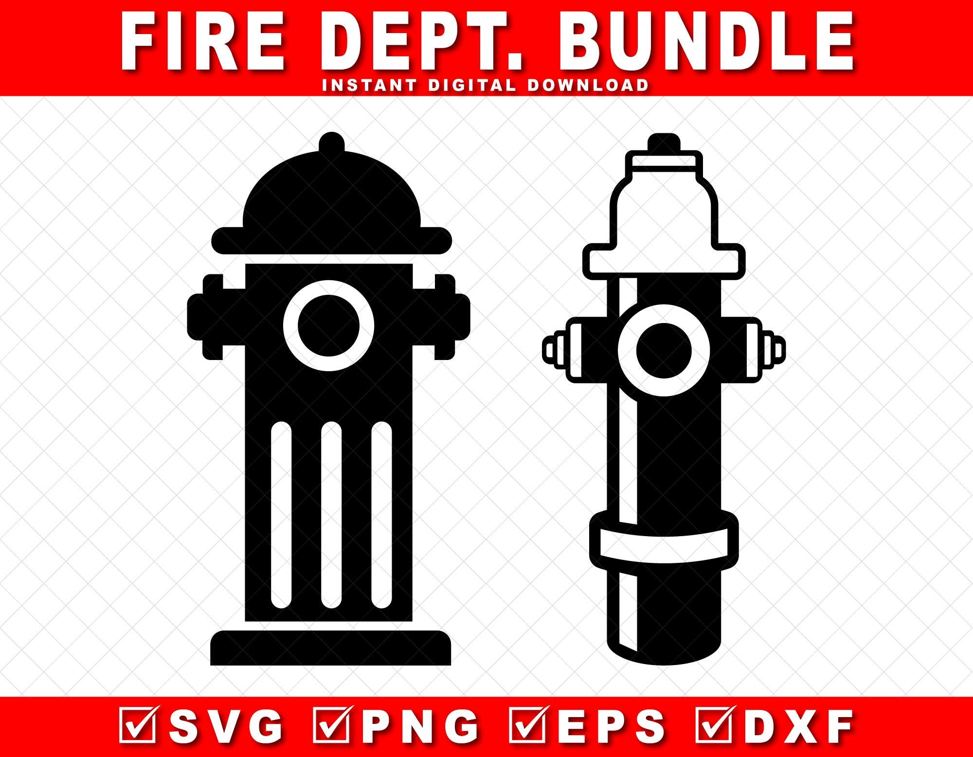 18 Fire Department Digital Download SVG PNG Eps Dxf Cut Files ...