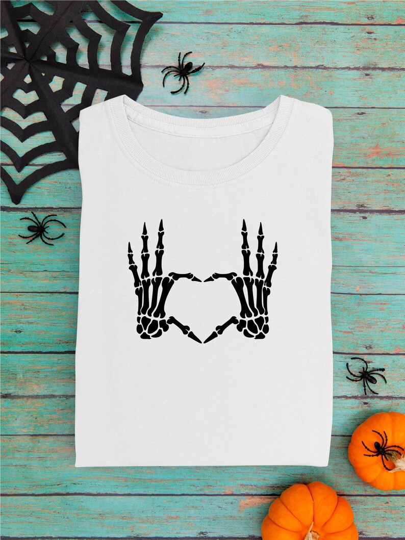 Skeleton Hand SVG Skeleton Peace Sign Skull Hand SVG - Etsy