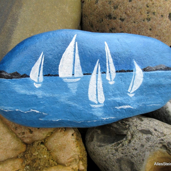 Beach Stone Art - Etsy
