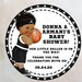 Boys Basketball Baby Shower Stickers, Basketball Baby Shower Favor Tags ...
