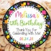 Neon Birthday Party Stickers, Neon Birthday Decorations, Neon Party ...