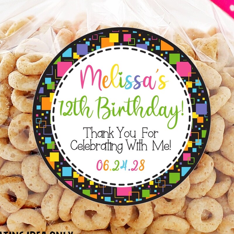 Neon Birthday Decorations - Etsy