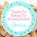 Ice Cream Birthday Party Stickers or Favor Tags, Summer Ice Cream ...