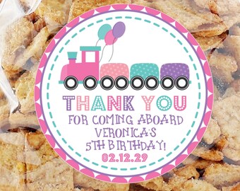 Pink Train Party - Etsy