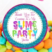Slime Signs Printable, GIRL Birthday Party Slime Decorations, It's ...