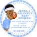 Boys Basketball Baby Shower Stickers, Basketball Baby Shower Favor Tags ...