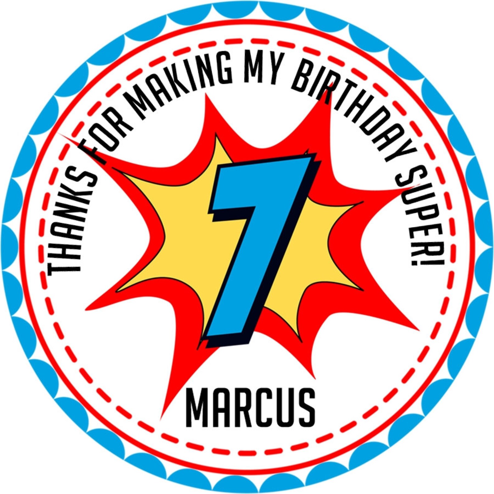 Superhero Birthday Party Sticker Labels Superhero Party - Etsy